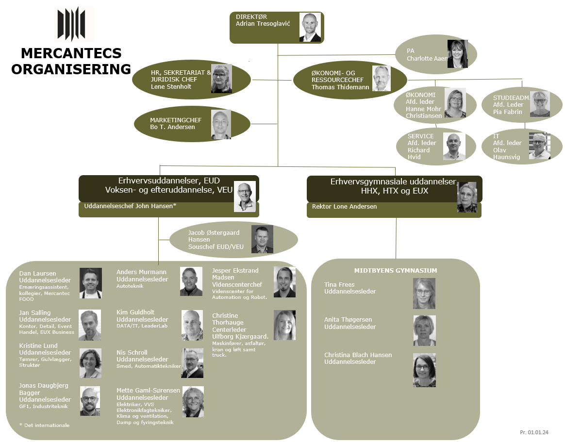 Organisation - Mercantec